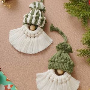 Holiday | Macrame Christmas Gnomes Diy Set | Poshmark